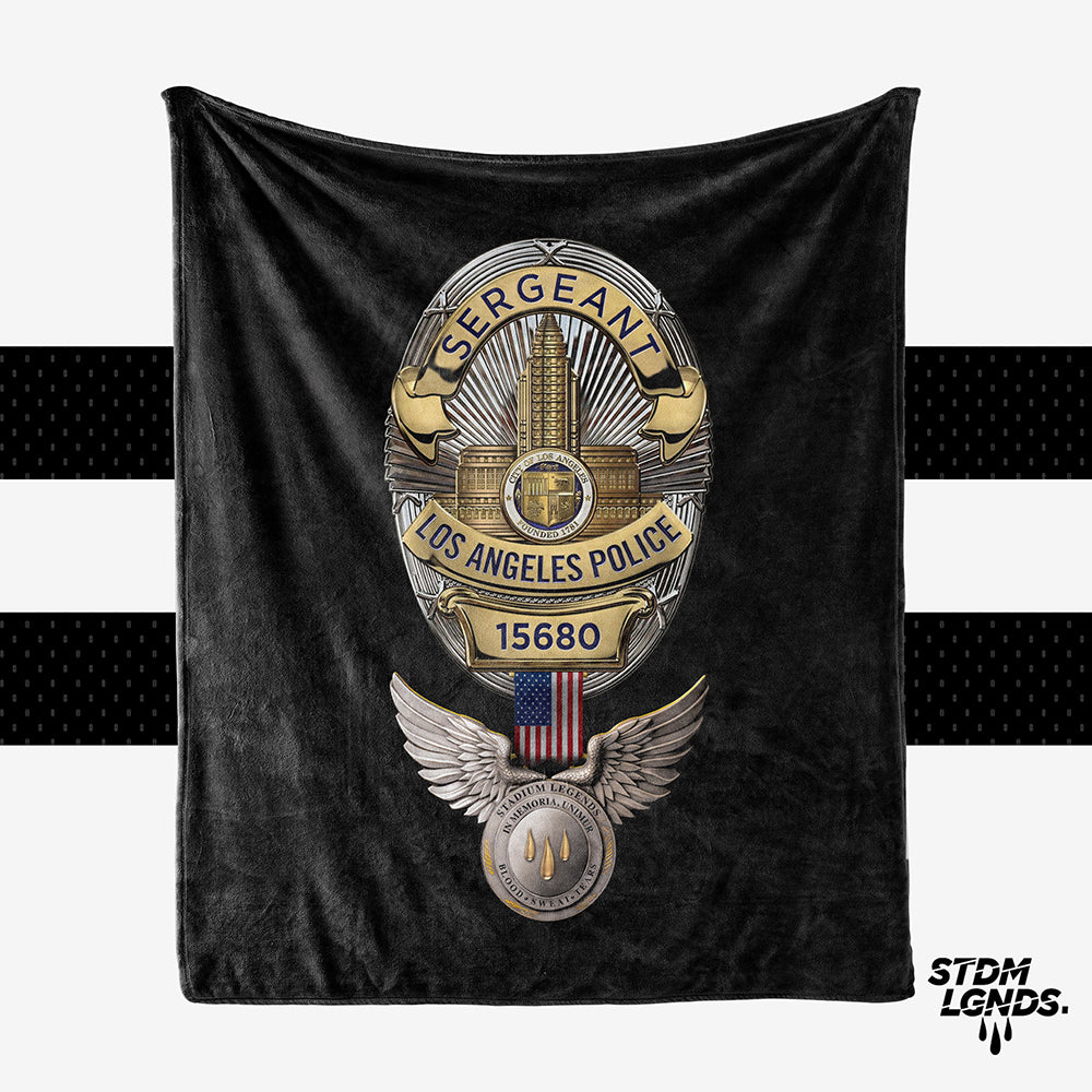 LAPD SERGEANT SHIELD – Stadium Legends